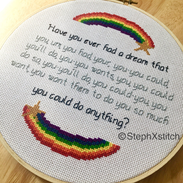 Have You Ever Had A Dream PDF Cross Stitch Pattern – stephXstitch